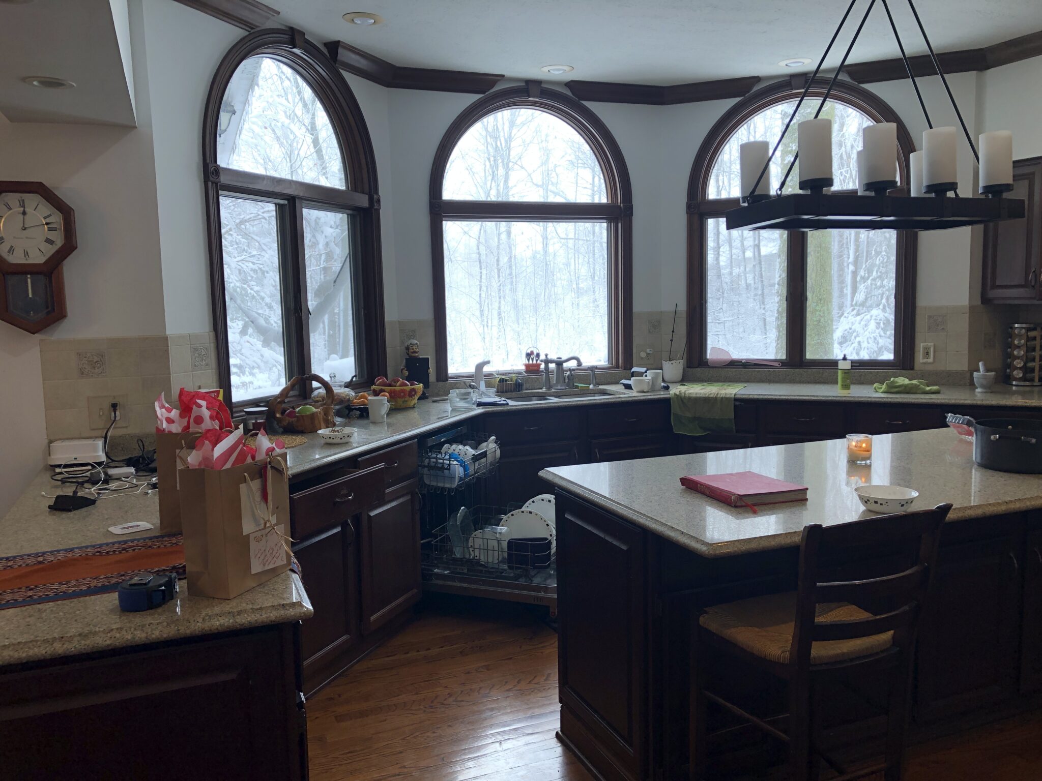 Before & After: Glamorous Hudson Kitchen - Lindsey Putzier Design Studio