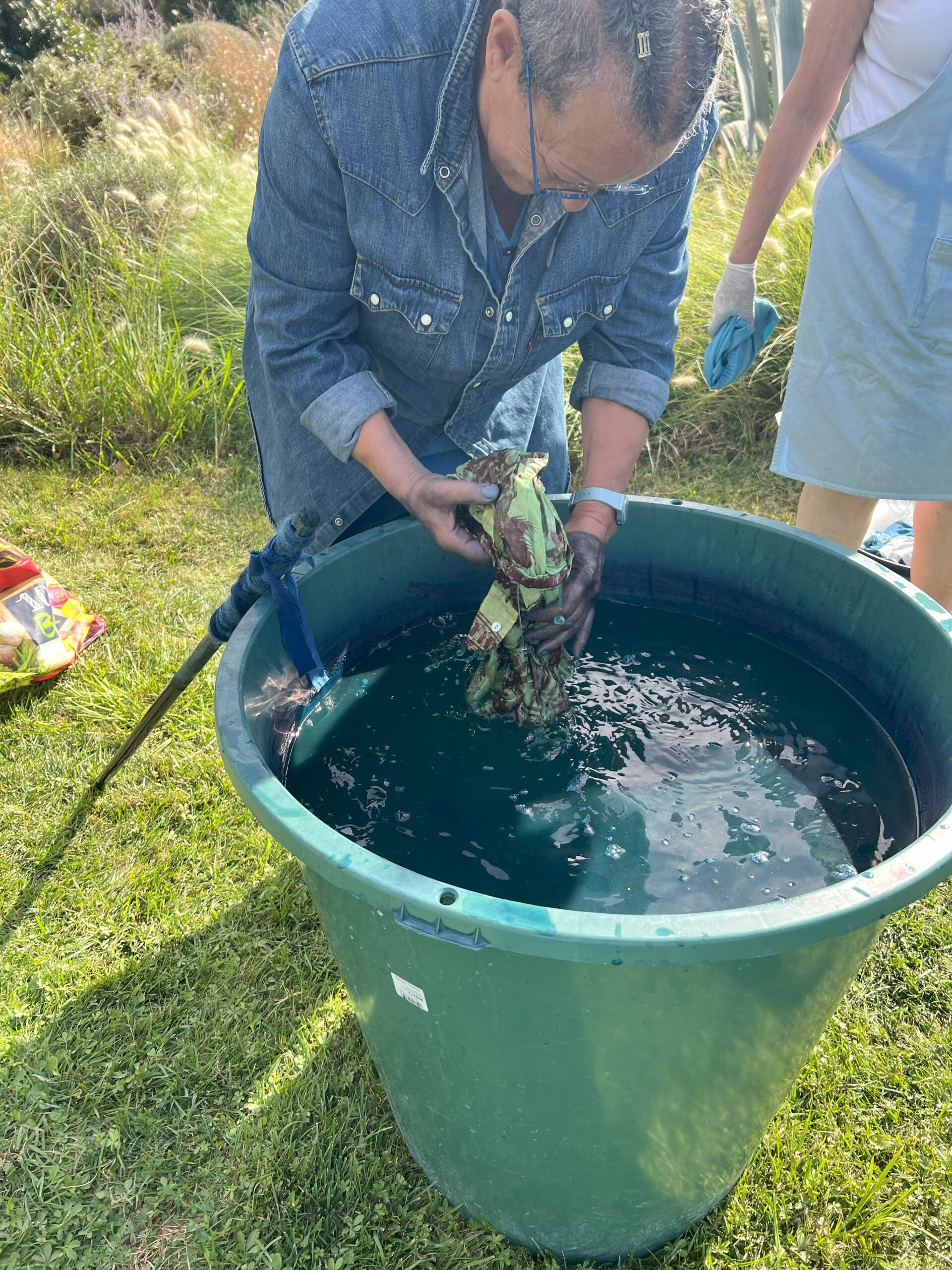 Finding Inspiration: The Art of Woad Dyeing - Lindsey Putzier Design Studio