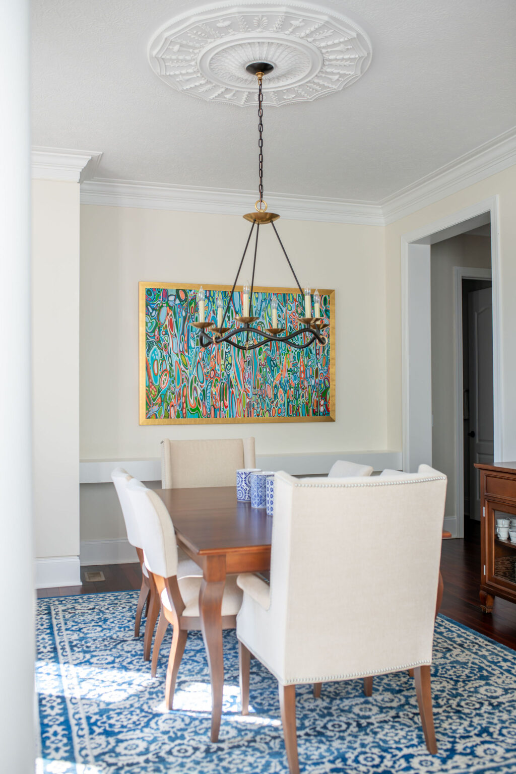 A Splash of Color Meets Sophistication - Lindsey Putzier Design Studio